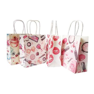 China china small kraft customize jewelry christmas recycled wine logo printed paper gift shopping bags with your own logo for sale