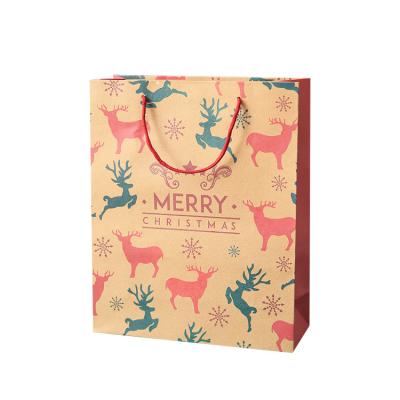 China manufacture custom china cheap Pretty design Customization shopping Kraft paper bag bag for sale