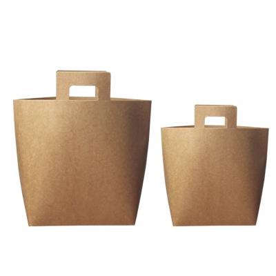 China manufacturers brown wine clothing custom packs packaging gift shopping package kraft paper bags with handles and your own logo for sale