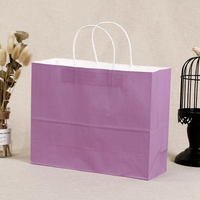 China Manufacturer Made cheap shopping Kraft Wholesale Ziplock Printer Paper Bags for sale