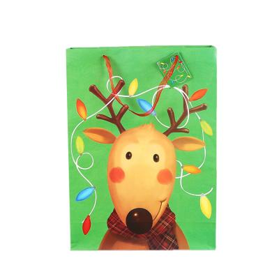 China Manufacturer Made cheap shopping Square Kraft Restaurant Art Paper Shopping Bag for sale