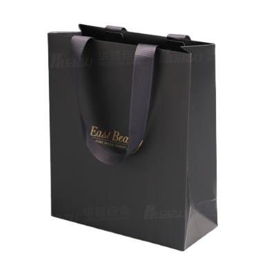 China Hot Selling Custom Logo Printing Recycle Gift Kraft Paper Shopping Bag for sale