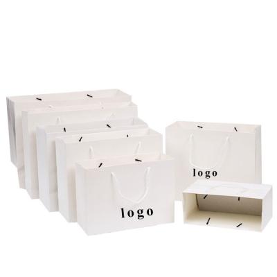China manufacturers custom paper bags gussed a4 size 60gsm 45cm custom printed kraft paper storage bag for bread  with rope handles for sale