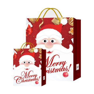 China stores yellow washable  sealing top rectanglur liquid with flat handle for take away for grain packing kraft paper bag for sale