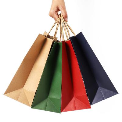 China Printed Eco Friendly Paper Shopping Bags , Customized Packaging Cute Paper Bags For Gifts for sale