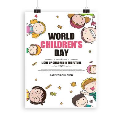 China Educational Preschool Learning Posters , Sticky Wall Posters For Toddlers And Kids for sale