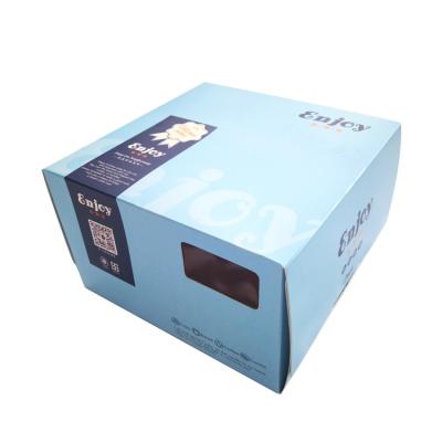 China Packing Watch Paper Box folding Kraft jewelry food lunch gift boxes packaging consumer electronic With Windows for sale