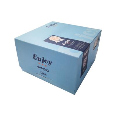 China Chocolate folding Kraft jewelry paper food lunch gift boxes packaging paper bags and box for clothing for sale