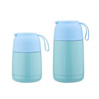 China Creative Cute food Jar Screw Lid Stainless Steel Insulated Kids Vacuum Containers Thermos Food Jar For Kids Hot Food for sale