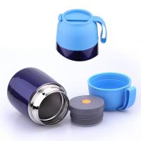 China Creative Cute food Jar Screw Lid Stainless Steel Insulated Kids Vacuum Containers Thermos Food Jar For Kids Hot Food for sale