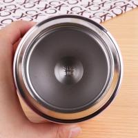 China Creative Cute food Jar Screw Lid Stainless Steel Insulated Kids Vacuum Containers Thermos Food Jar For Kids Hot Food for sale