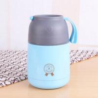 China Creative Cute food Jar Screw Lid Stainless Steel Insulated Kids Vacuum Containers Thermos Food Jar For Kids Hot Food for sale