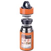 China 1200ml portable handle health stainlesssteel container food jar thermos double wall vacuum termos lunch box for kids for sale