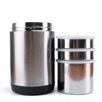 China Large Wide Mout Thermos Double Wall Food Jar Pot For Hot Food 2L for sale