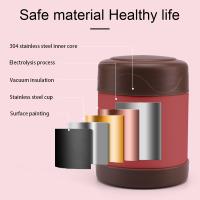 China Stainless Steel Vacuum Food Jar Container set For Hot Food Lunch Box Kids for sale