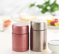 China 500ml 600ml 700ml 800ml Vacuum Food Container Keep Hot 24 Hour Stainless Steel Lunch Box for sale