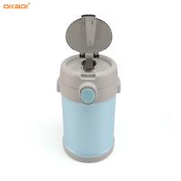 China Double-Layer Stainless Steel Vacuum Food Container Jar With Three Independent Compartments for sale