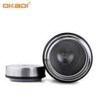 China 500Ml Double Wall Vacuum Food Container Stainless Steel Straight Vacuum Food Termos Soup Box for sale