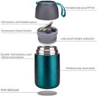 China Vacuum Insulated Food Jar Hot Food Containers for Lunch School Soup Thermos For Kids,Travel Food Flask Hot Cold for sale