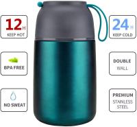 China Vacuum Insulated Food Jar Hot Food Containers for Lunch School Soup Thermos For Kids,Travel Food Flask Hot Cold for sale