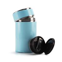 China Hot Sale Stainless Steel Vacuum Flask Food Container Thermos Lunch Box with Spoon for sale