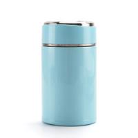 China Hot Sale Stainless Steel Vacuum Flask Food Container Thermos Lunch Box with Spoon for sale