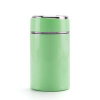 China Hot Sale Stainless Steel Vacuum Flask Food Container Thermos Lunch Box with Spoon for sale