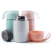 China High Quality 630ml Stainless Steel Vacuum Thermos Food Container Thermos Jar with Spoon for sale