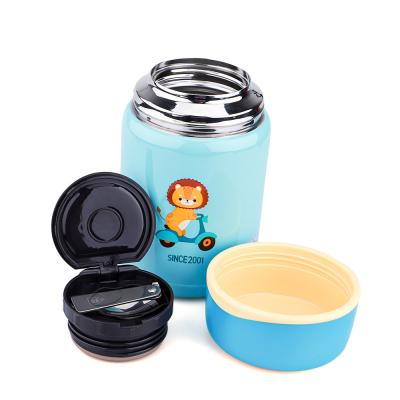 China 750ml Double Wall Stainless Steel Vacuum Thermos Food Warmer School Lunch Jar for Kids for sale