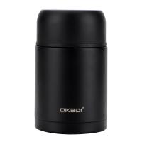 China 2020 hot selling Customized Logo Double Wall Stainless Steel Insulated Kids Food Container Flask for Keep Food hot for sale