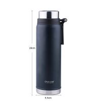 China 2022 750ml 900ml Double Wall travel vacuum insulated stainless steel thermos sports drinking water flask Keep hot cold for sale