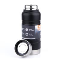China Wide Mouth Coldest Vacuum Insulated Thermal Stainless Steel Sports Bottle Bottle With Steel Steel Handle Lid for sale