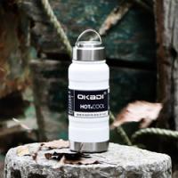 China Wide Mouth Coldest Vacuum Insulated Thermal Stainless Steel Sports Bottle Bottle With Steel Steel Handle Lid for sale