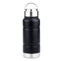 China Wide Mouth Coldest Vacuum Insulated Thermal Stainless Steel Sports Bottle Bottle With Steel Steel Handle Lid for sale