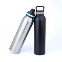 China RTS 24OZ&32OZ Double Wall Vacuum Insulated Stainless Steel Water Bottle Metal Thermos Flask Stainless Steel Sports Water Bottle for sale