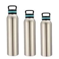China RTS 24OZ&32OZ Double Wall Vacuum Insulated Stainless Steel Water Bottle Metal Thermos Flask Stainless Steel Sports Water Bottle for sale