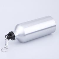 China cheap custom black 500ml aluminum beer bottle,  with plastic lid sports drinking water bottle aluminum wholesale for sale