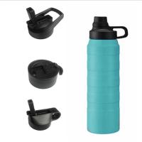 China Outdoor Double Wall 18 8 Stainless Steel Water Bottle, Custom Branded Vacuum Insulation Sports Vacuum Flask 20 oz & 30 oz for sale