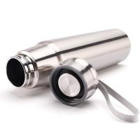 China Customized Thermos Double Wall Stainless Steel Thermos  Water Bottle Vacuum Flask with Handle for sale