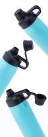 China 900ml  stainless steel vacuum sports bottle custom thermoses hot water bottle manufacturer for sale
