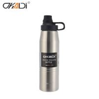 China 900ml  stainless steel vacuum sports bottle custom thermoses hot water bottle manufacturer for sale