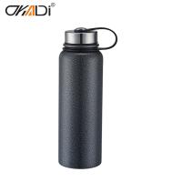 China 2022 Hot sell double wall stainless steel gym water bottle 900ml for sale
