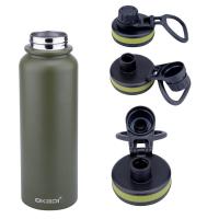 China 2022 Hot sell double wall stainless steel gym water bottle 900ml for sale