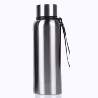 China 700ml Double Wall 18/8 Stainless Steel Thermal Screw Lid  Water Bottle Tumbler Car Travel Flask for sale