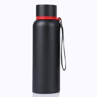 China 700ml Double Wall 18/8 Stainless Steel Thermal Screw Lid  Water Bottle Tumbler Car Travel Flask for sale