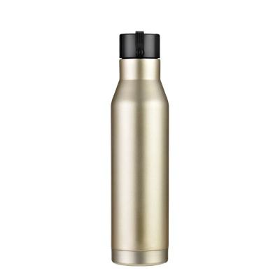 China 26oz hot sale gold gym sport vacuum insulated stainless steel water bottle for sale