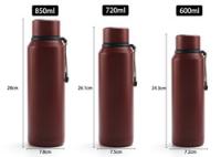 China Termos Insulated Drink Water Bottle Double Wall Stainless Steel Vacuum Flask 21Ounce for sale