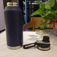 China 1.2liter Double Wall travel vacuum insulated stainless steel termos thermos sports drinking water flask for sale