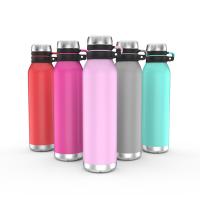 China 750ml Thermoskanne double wall stainless steel vacuum flask water bottles for sale