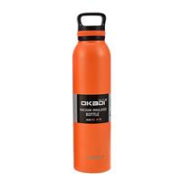 China 21oz Orange Blue Thermos Flask Yongkang Vacuum Bottle, Double Wall Stainless Steel Vacuum Flask Water Bottles Black & Silver for sale